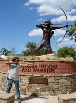2010.10 Making a Choctaw bow - Choctaw Nation Cultural Services